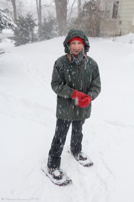 After Our First Snowshoe Walk | Ellie Kennard